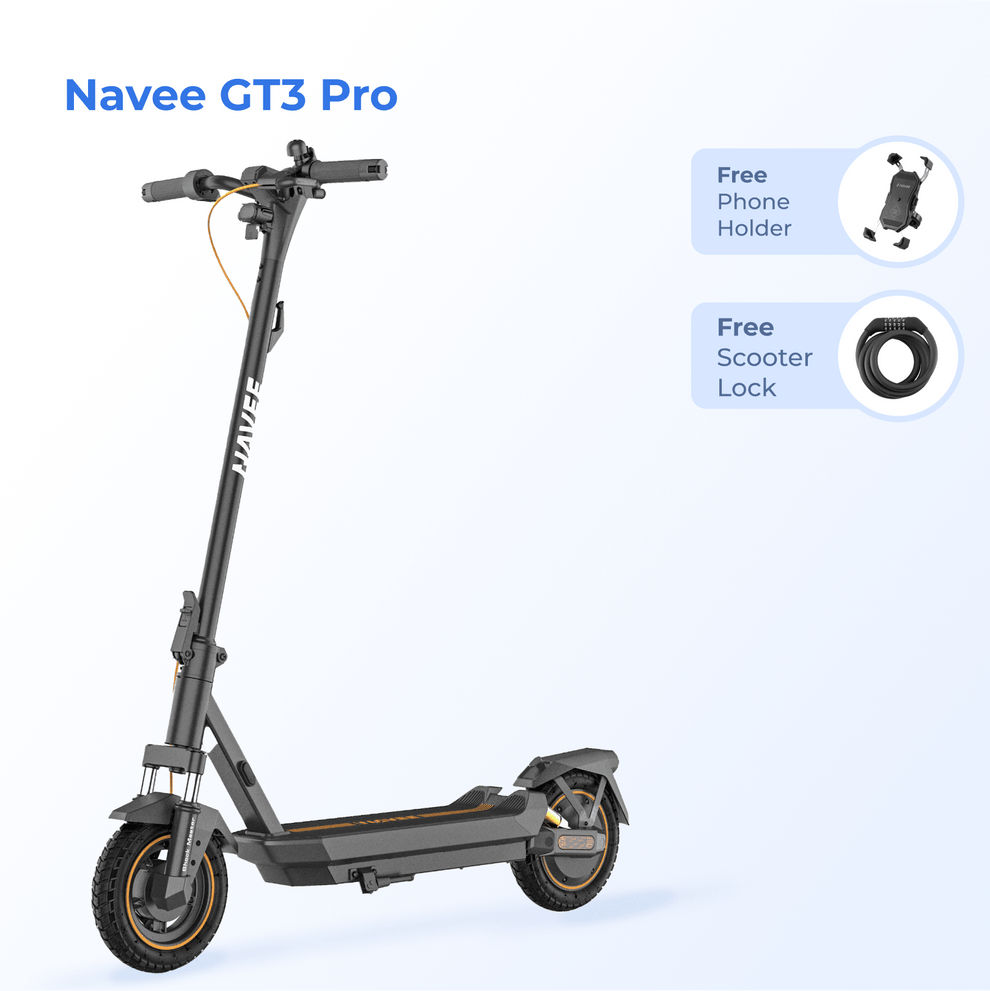 NAVEE GT3 Pro Electric Scooter w/37.3 miles Max Operating Range & 20 m ...