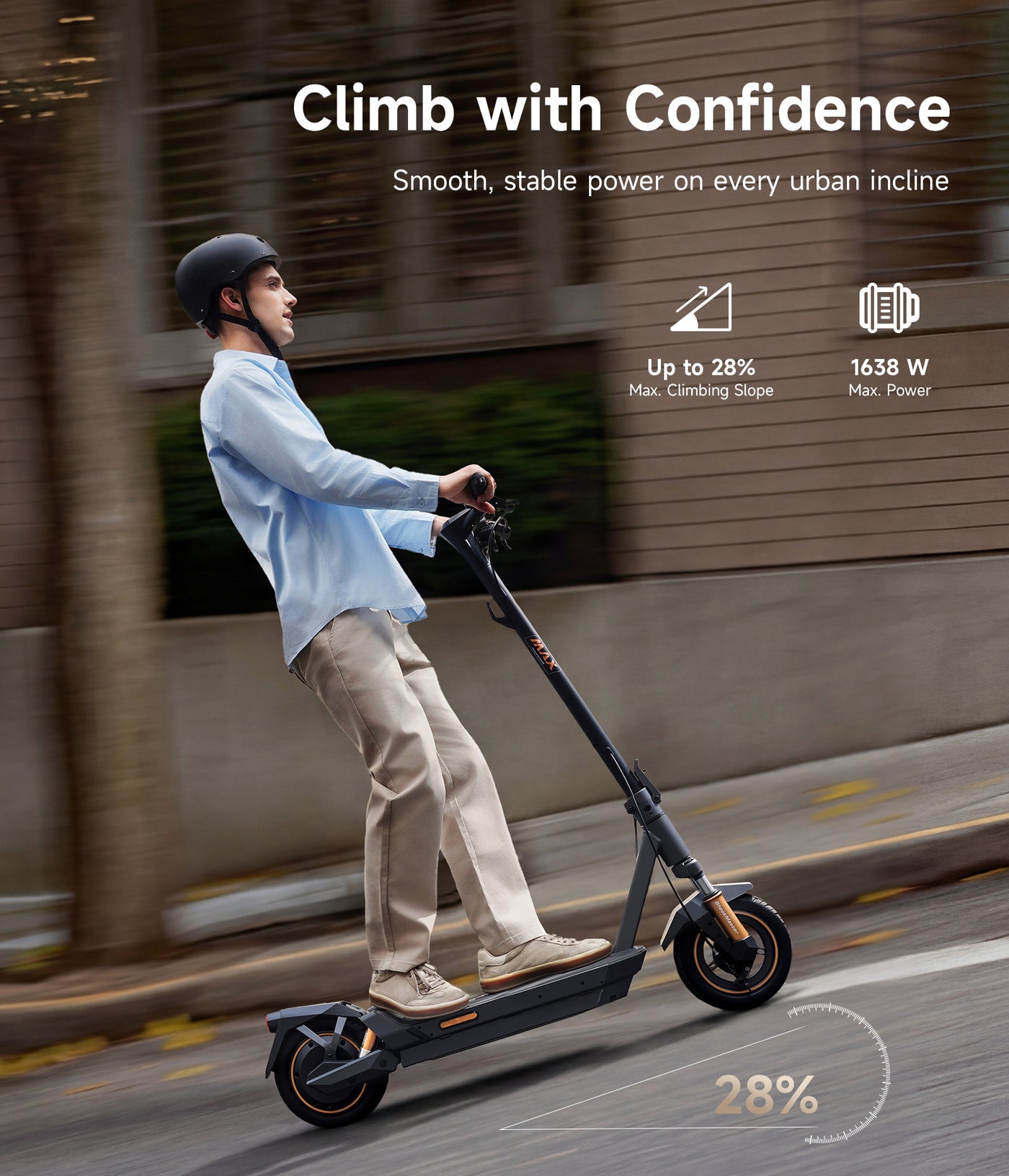NAVEE GT5 Max Electric Scooter｜Damping Cylinder Suspension｜55.9miles E ...