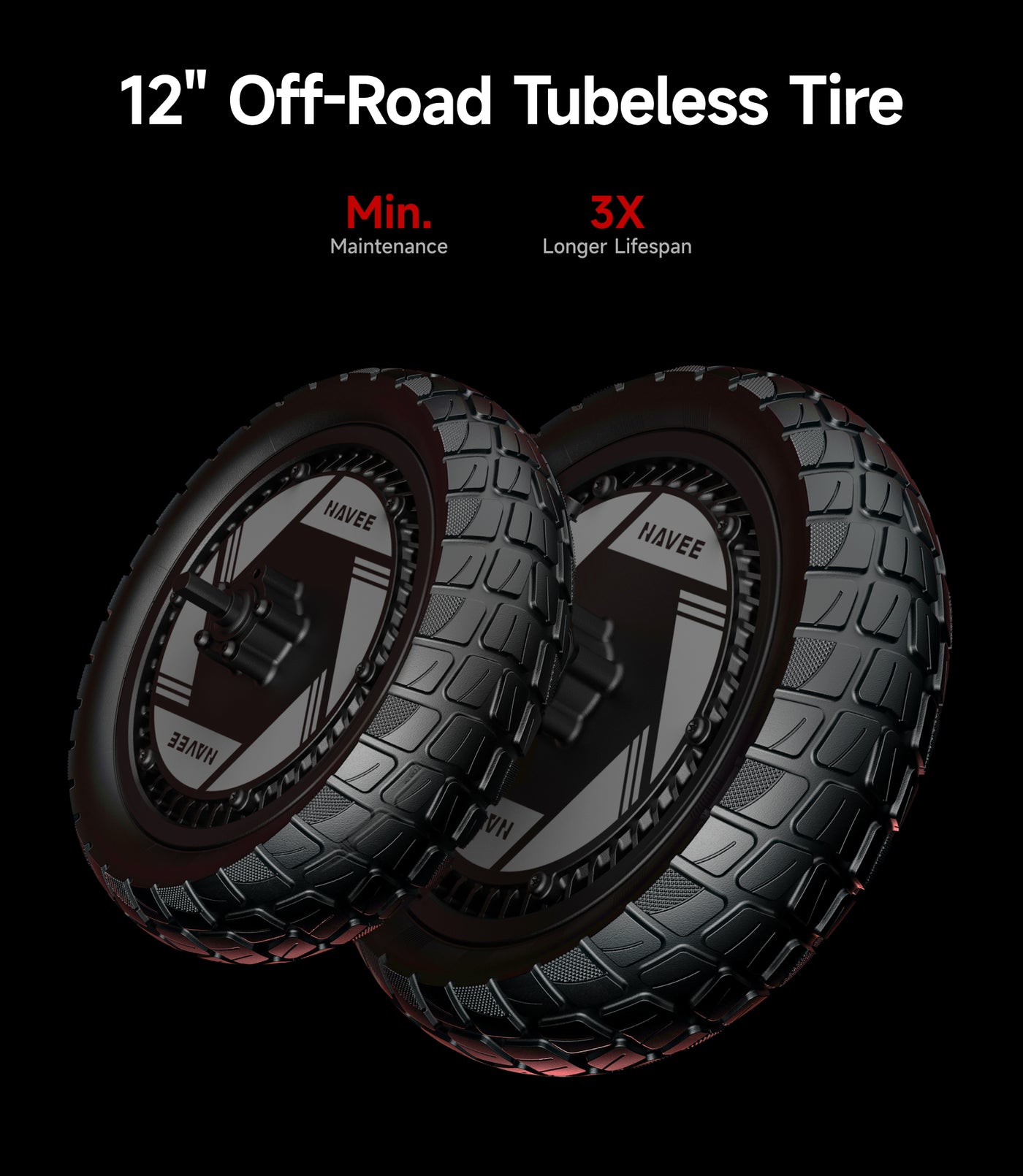 NAVEE XT5 Pro Off-Road E Scooter | Dual Motors, All-Terrain Ride ...