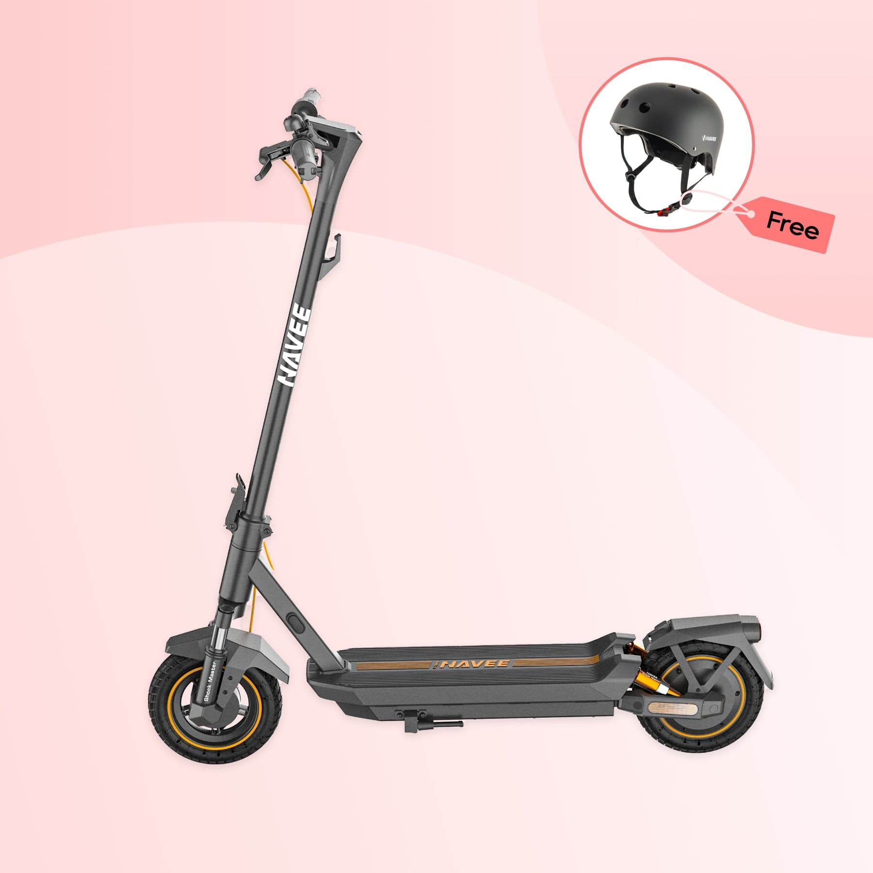 NAVEE GT3 Electric Scooter w/31 miles Max Operating Range & 20 mph Max ...